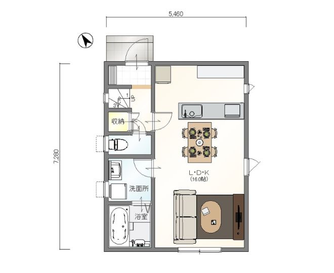 24.0坪3LDK2階建て｜厳選プラン｜いえとち工房｜加東・西脇・小野・加西・姫路・三木・たつの・太子・福崎・神戸市西区・垂水の予算内で叶う高性能なデザイン新築住宅