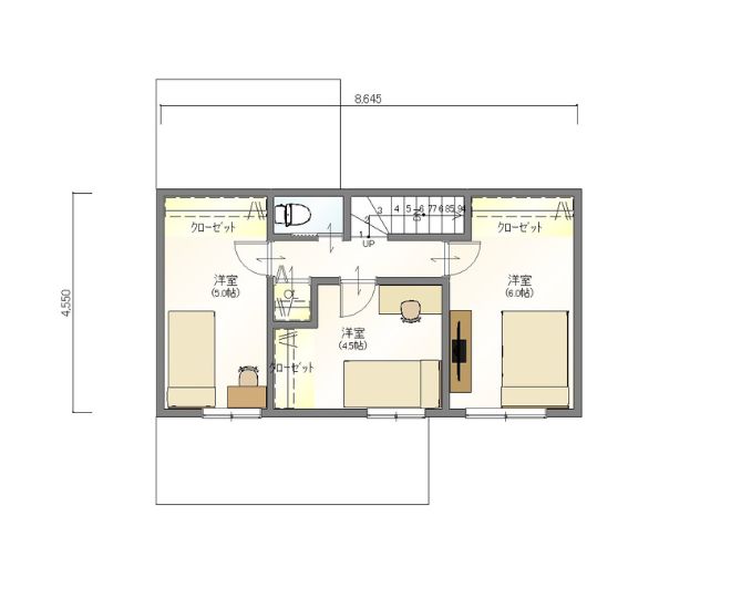 28坪3LDK2階建て｜厳選プラン｜いえとち工房｜加東・西脇・小野・加西・姫路・三木・たつの・太子・福崎・神戸市西区・垂水の予算内で叶う高性能なデザイン新築住宅