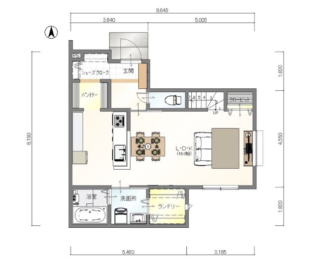28坪3LDK2階建て｜厳選プラン｜いえとち工房｜加東・西脇・小野・加西・姫路・三木・たつの・太子・福崎・神戸市西区・垂水の予算内で叶う高性能なデザイン新築住宅